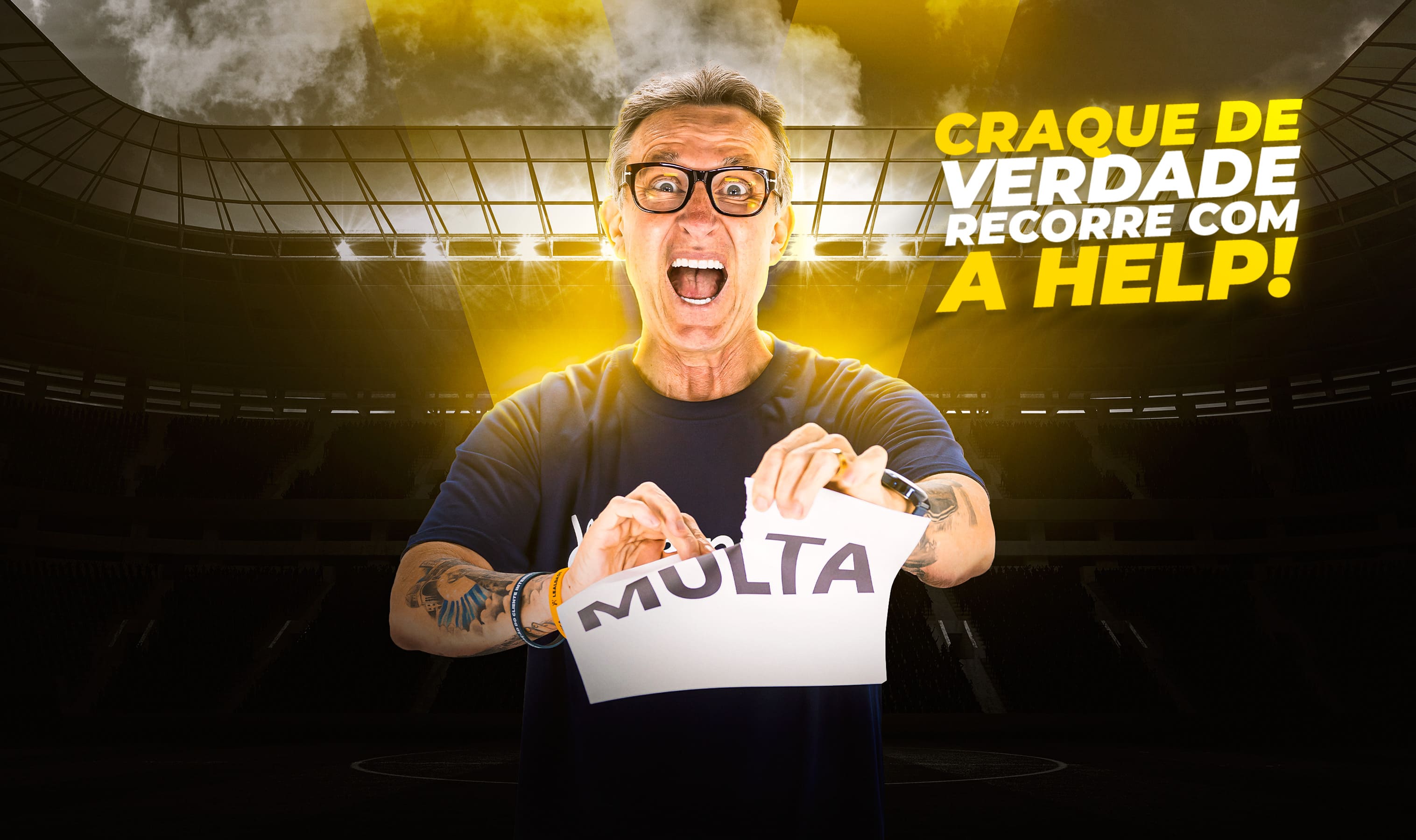 Indica Help Multas | Craque Neto Embaixador Help Multas